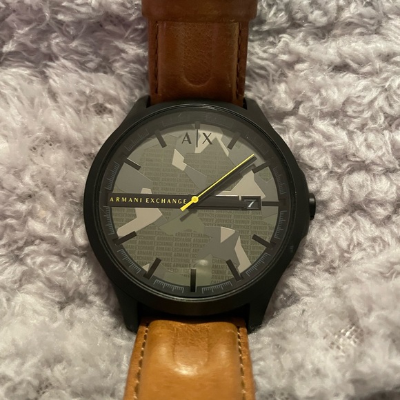 Armani Exchange | Accessories | Mens Armani Watch Like New Camouflage ...